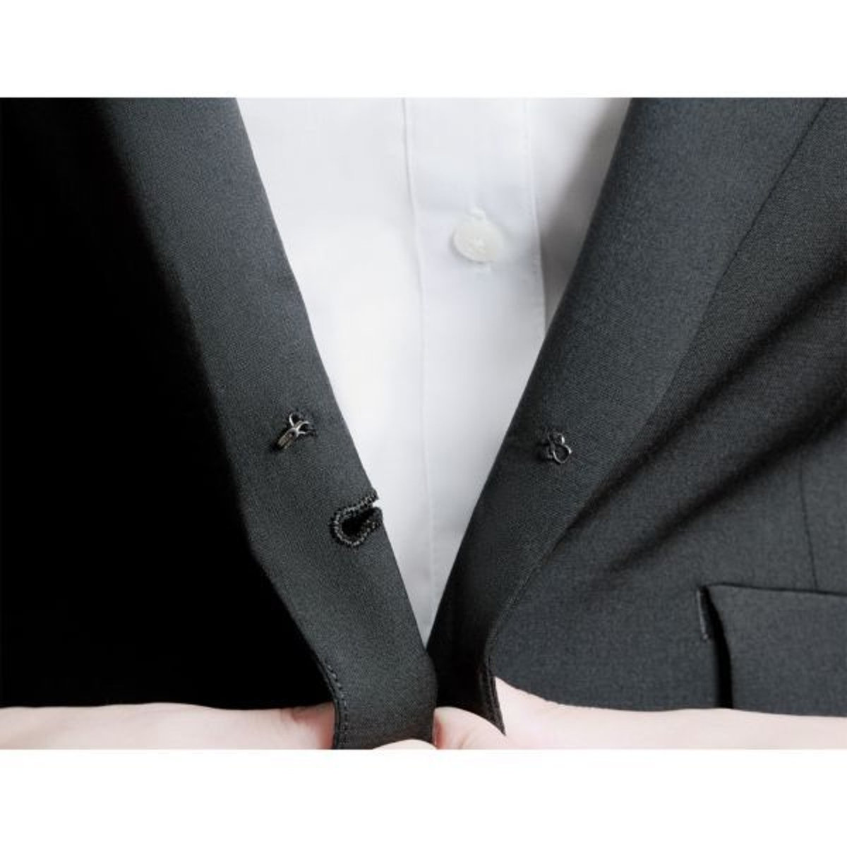 【SUIT SELECT×overE】2釦ジャケット/ブラック/ウォッシャブル（OEG202-27_R）｜メンズ（メンズ）｜SUIT ...